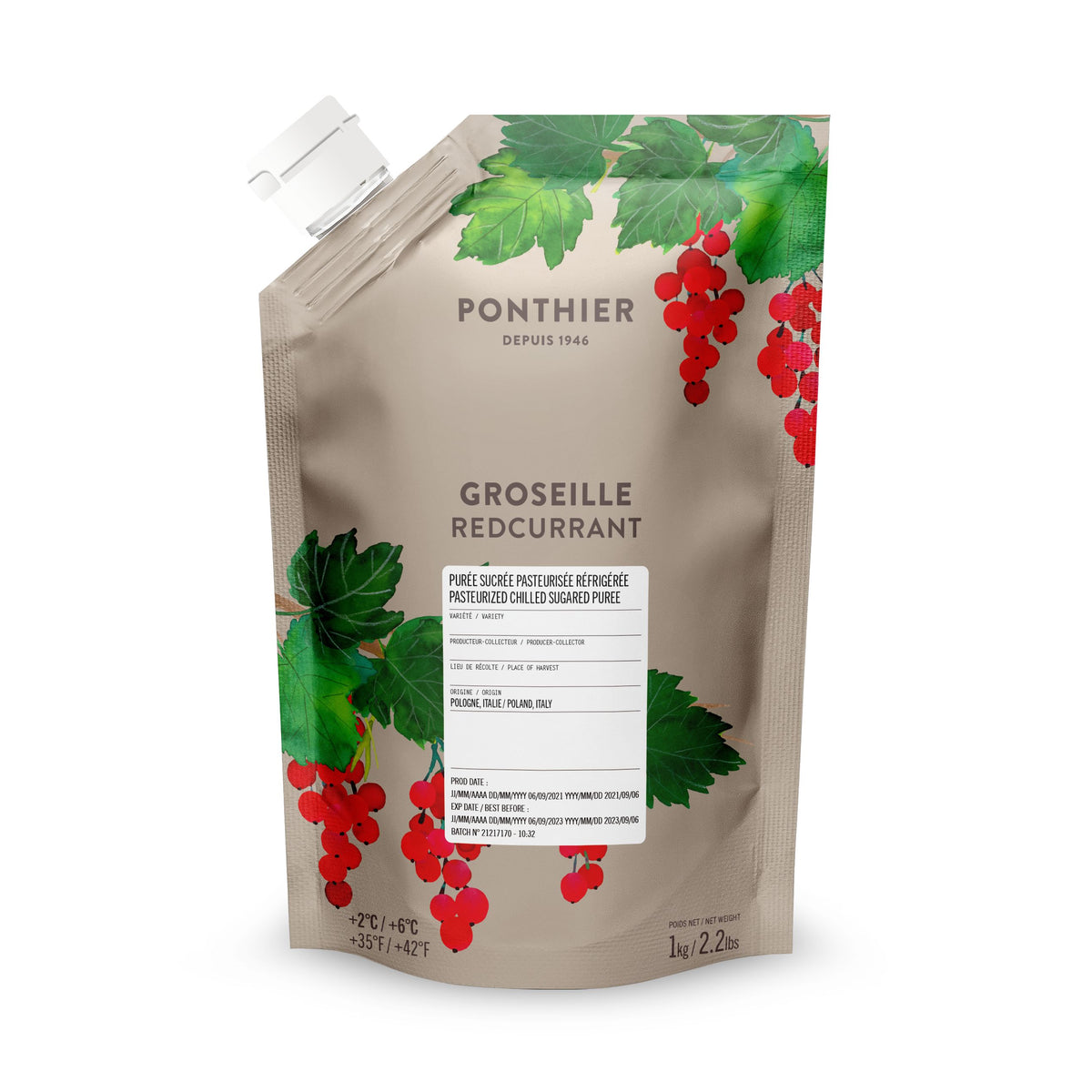 Buy red currant puree – fruity & delicious | Obstwelt