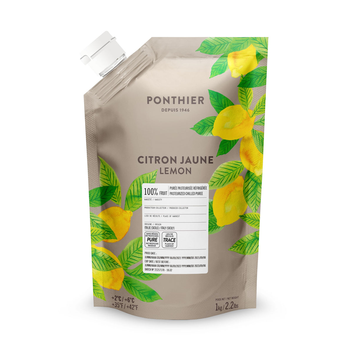 Buy lemon puree – Fruity & intense | Obstwelt